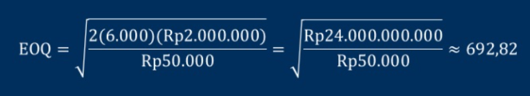 EOQ Adalah: Pengertian, Rumus, dan Cara Menghitungnya