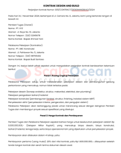 Kenali 11 Jenis Kontrak Proyek Kerja Konstruksi