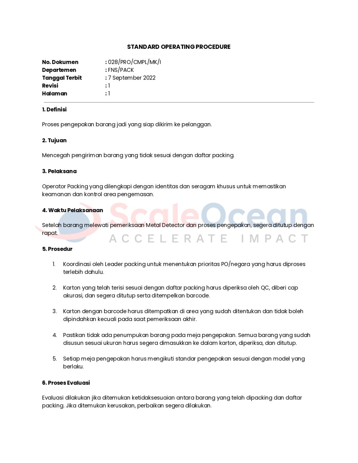 Pelajari SOP Packing Barang Sebelum Pengiriman