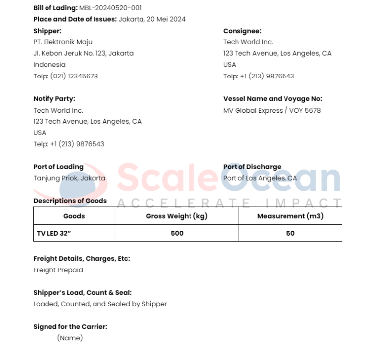 Perbedaan House Bill of Lading vs Master Bill of Lading