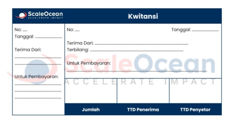 Download Kwitansi Kosong dalam Word, Excel, dan PDF