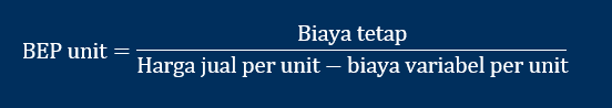 Apa itu Break Even Point (BEP) dan Cara Menghitungnya